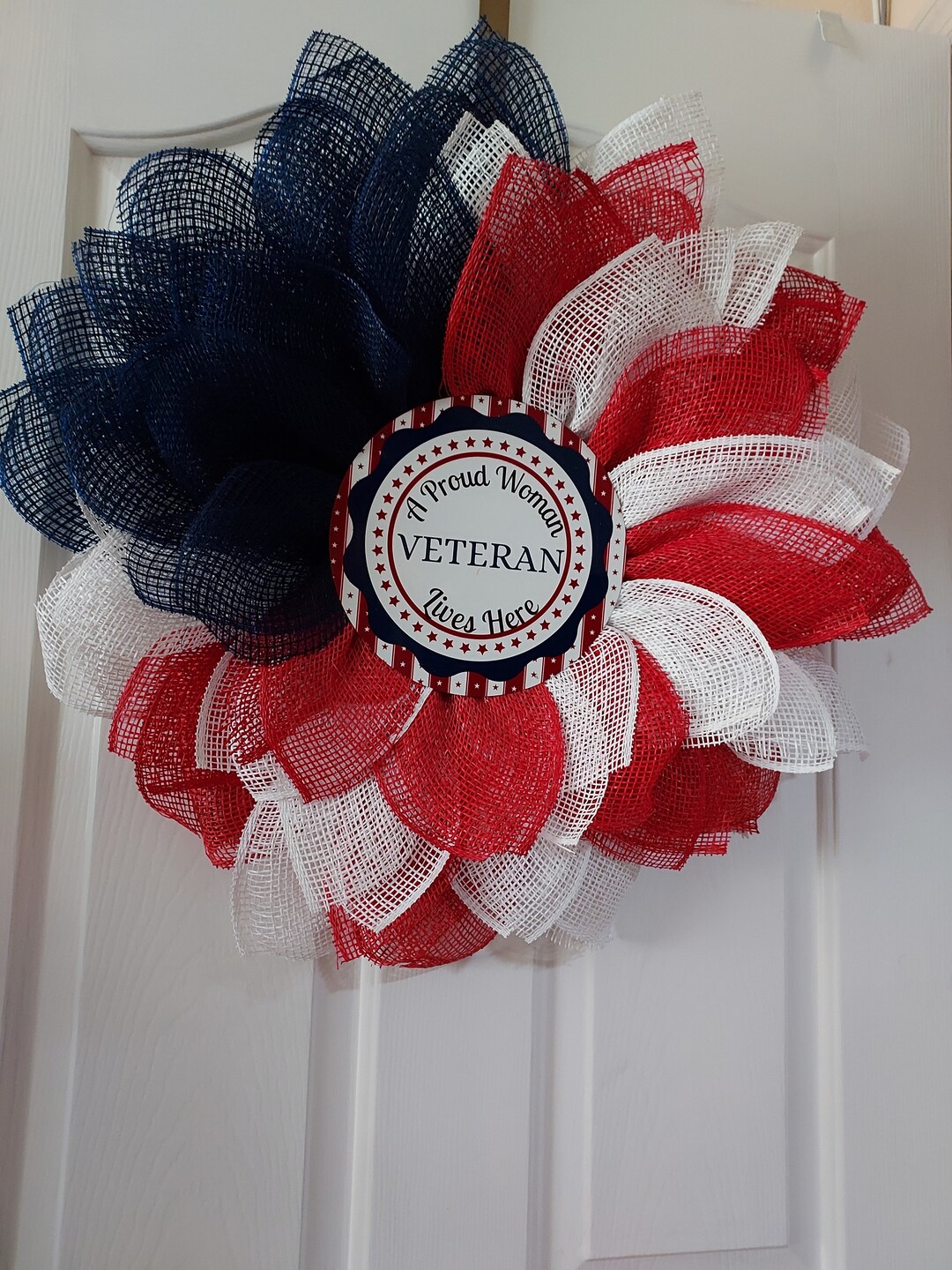 Veteran Pride Wreath - Etsy