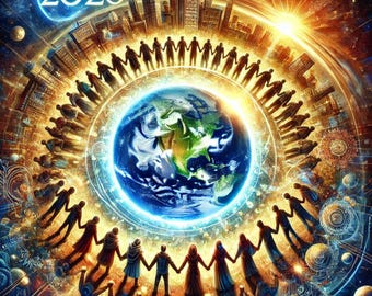 One World, One Future: Unity 2025 Digital Design Download - Etsy