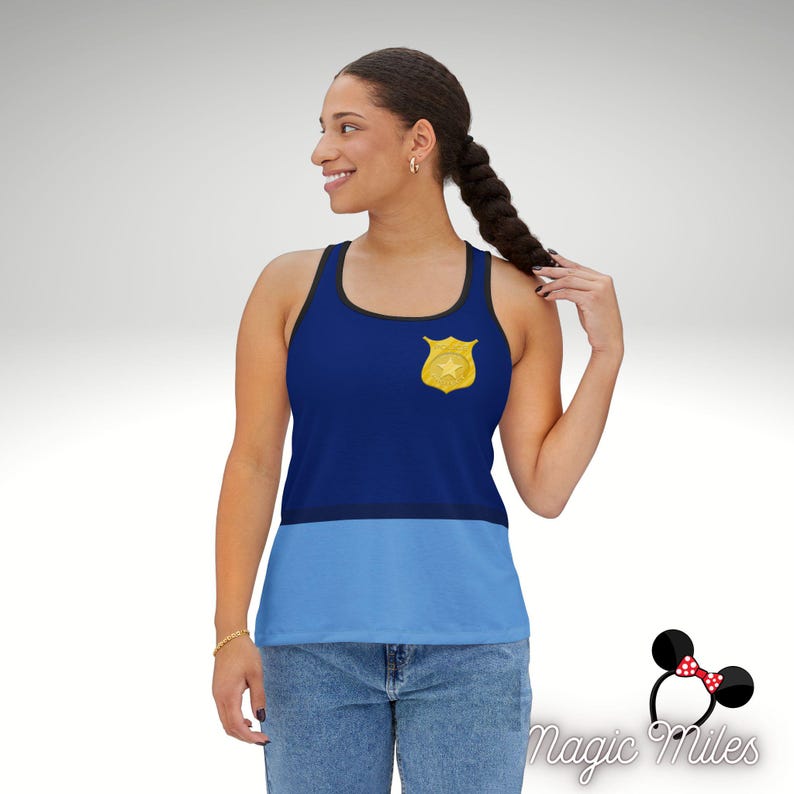 Judy Hopps Zootopia Inspired Running Design Women's Tank Top | 5K Race ...