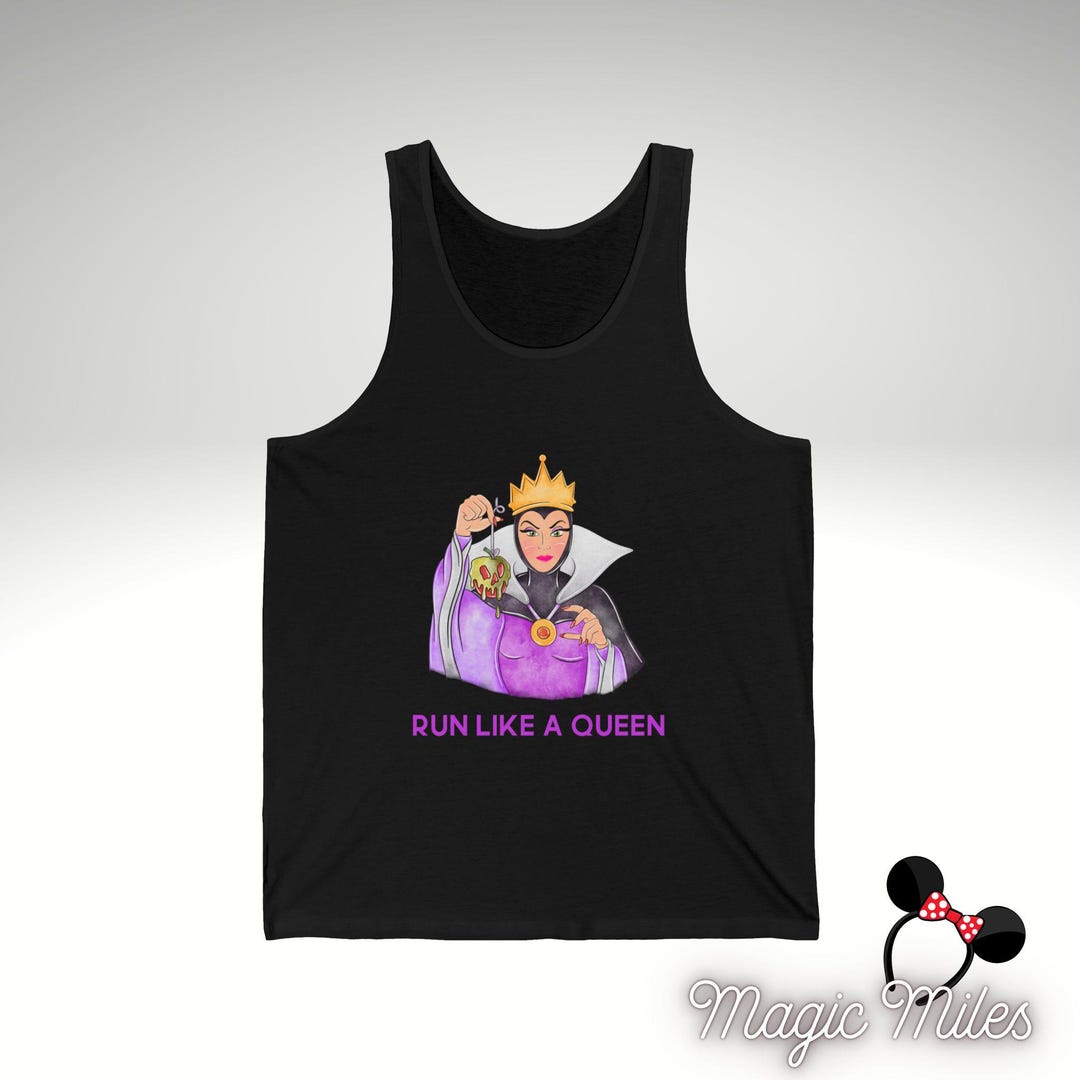 Empowering Queen Tank, Motivational Fitness Top, Run Like a Queen Shirt ...