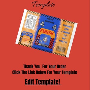 Race Car Template - Etsy