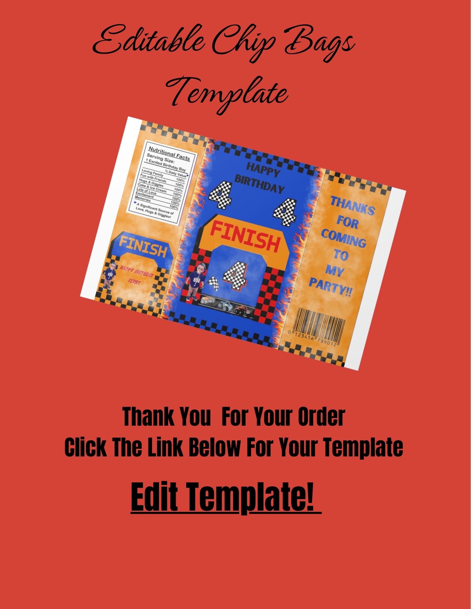 Race Car Template - Etsy