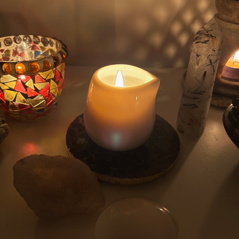 Massage Candle Shea - Etsy UK