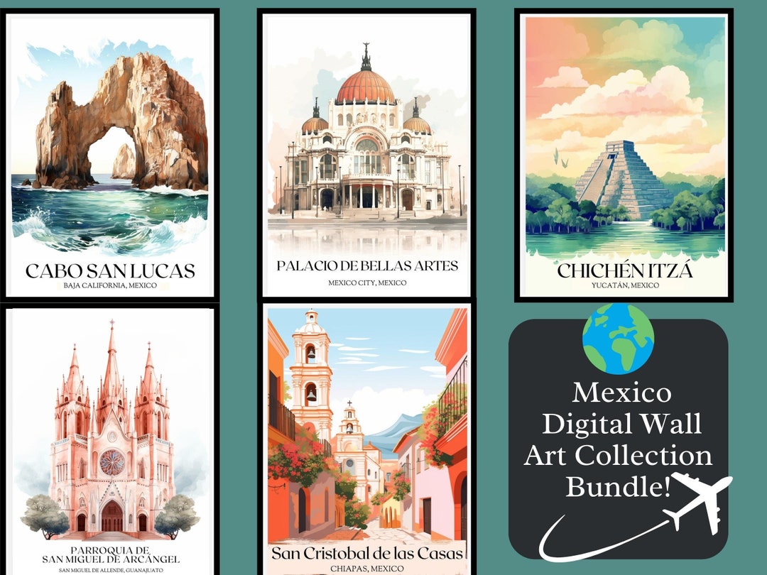 Discover Mexico's Iconic Wonders: A Bundle of 5 Landmark Treasures ...