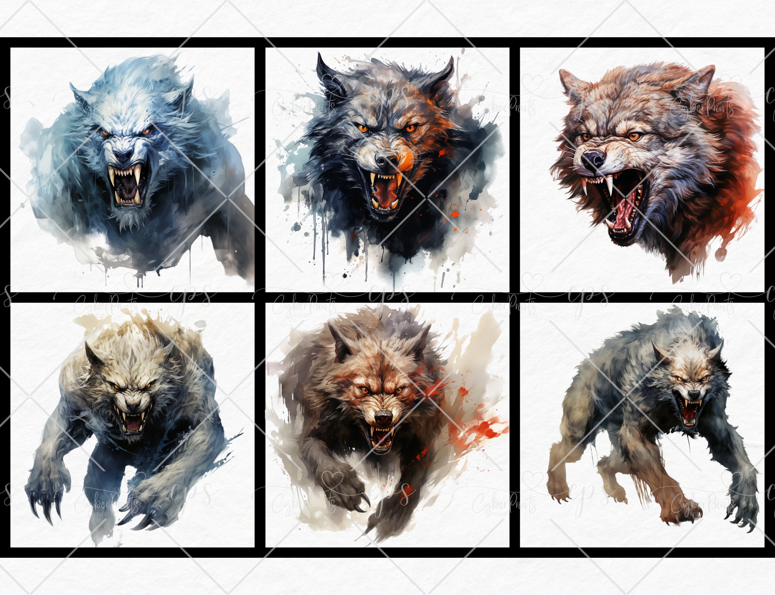 Werewolf Clipart, Werewolf Png, Wolf Clipart, Wolf Png, Halloween ...