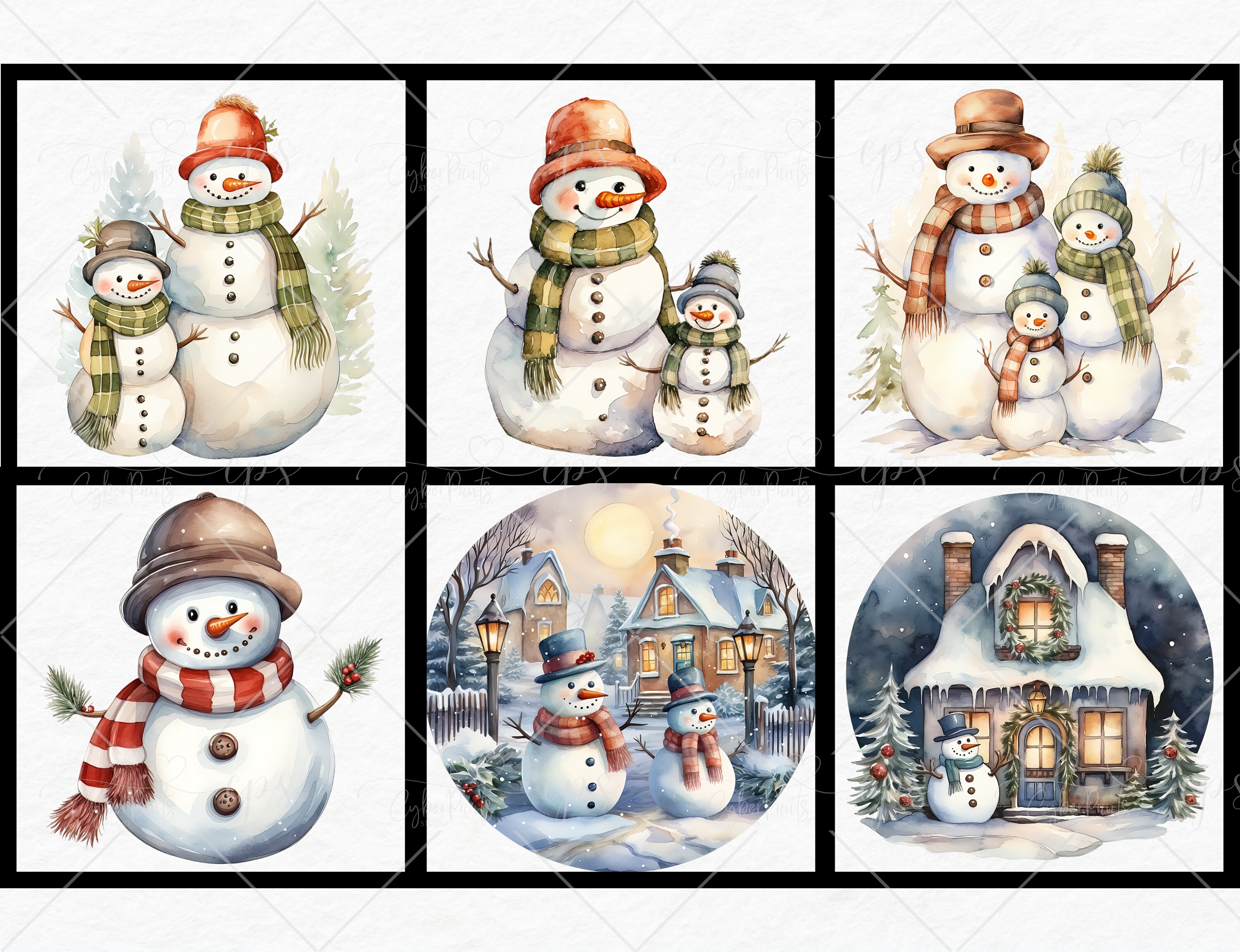 Snowman Clipart, Snowman Clip Art,christmas Clipart,high Quality Pngs ...