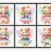 Watercolor Fairy Teddy Bear Teddy With Wings Fantasy - Etsy