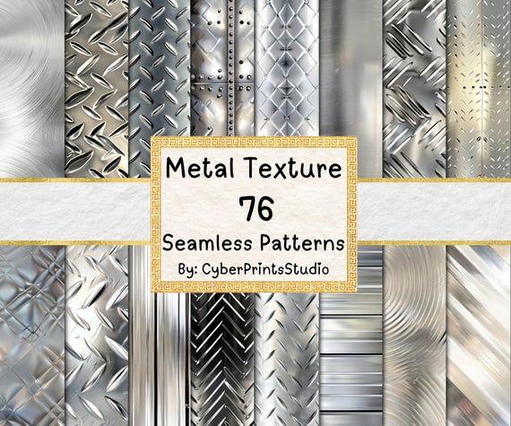 Seamless Brushed Brass Texture