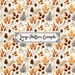 Watercolor Autumn Foliage Patterns, Digital Paper, Seamless Autumn ...