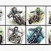 Undead Bikers Clipart, PNG Zombie Printables, Gothic Zombies, Zombie ...