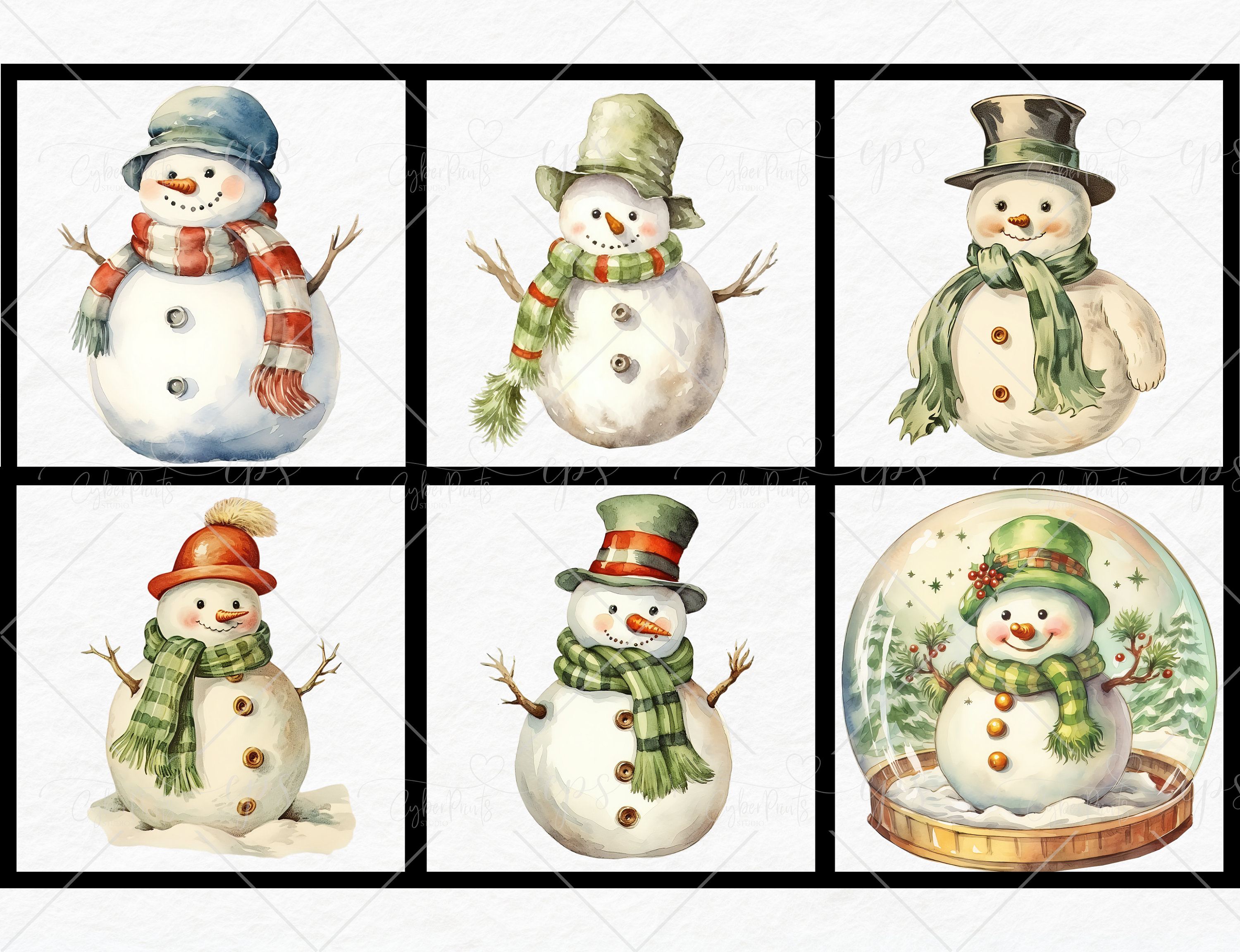 Snowman Clipart, Snowman Clip Art,christmas Clipart,high Quality Pngs ...