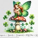 PNG Watercolor Mushroom Fairies Clipart, Enchanted Forest Fairy PNG ...