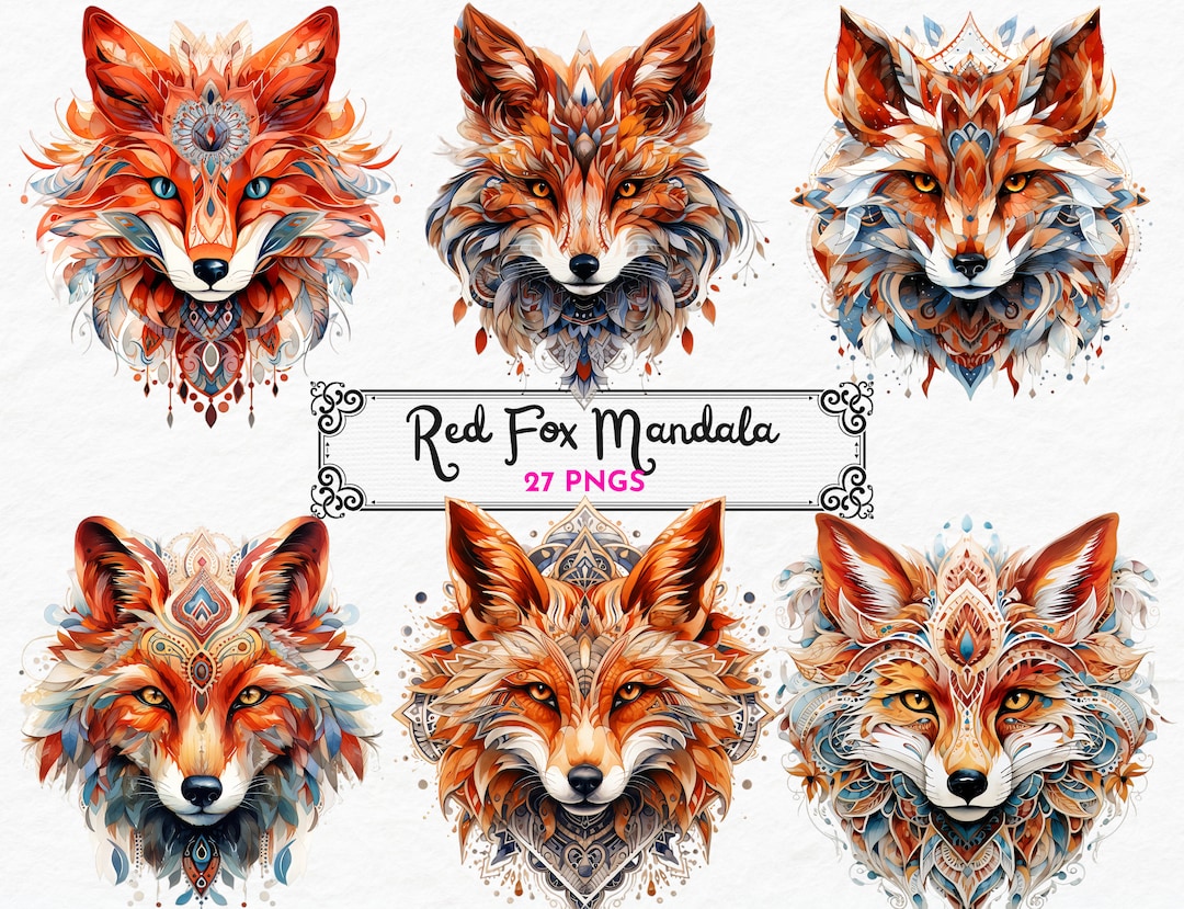 Mandala Fox, Intricate Art, Mystical Animal, Mandala Design, Mystique ...