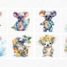 Koala Bear Watercolor Clipart Set. Cute Baby Koala, Nursery Decor ...