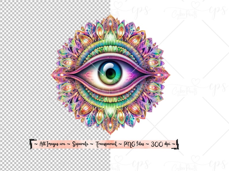 31 Mandala Eyes Clipart Png Commercial Use Transparent Background ...