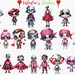 Valentine's Day Zombie Love Clipart, PNG Zombie Printables, Junk ...