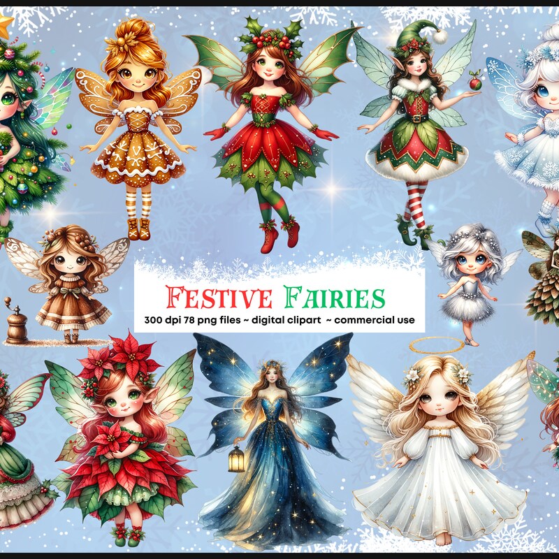 Christmas Fairy - Etsy