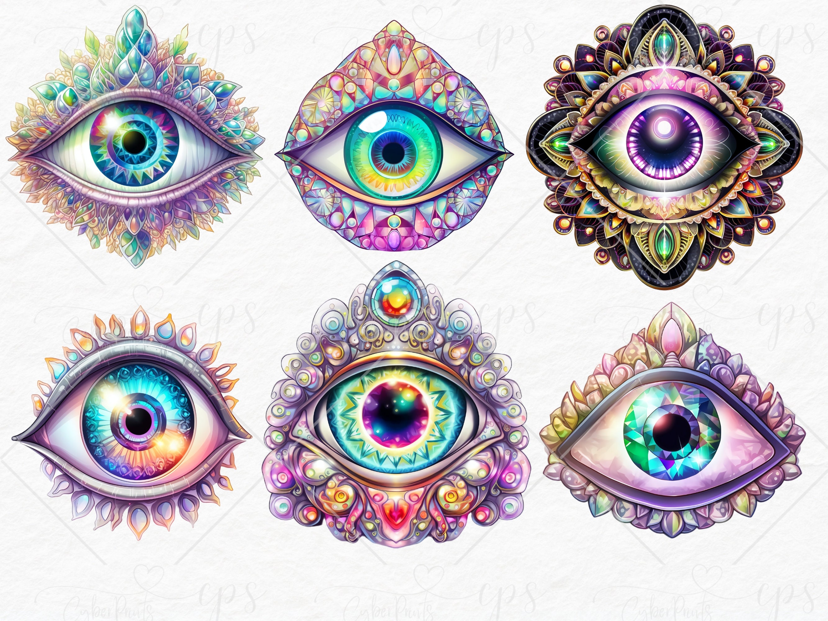 31 Mandala Eyes Clipart Png Commercial Use Transparent Background ...