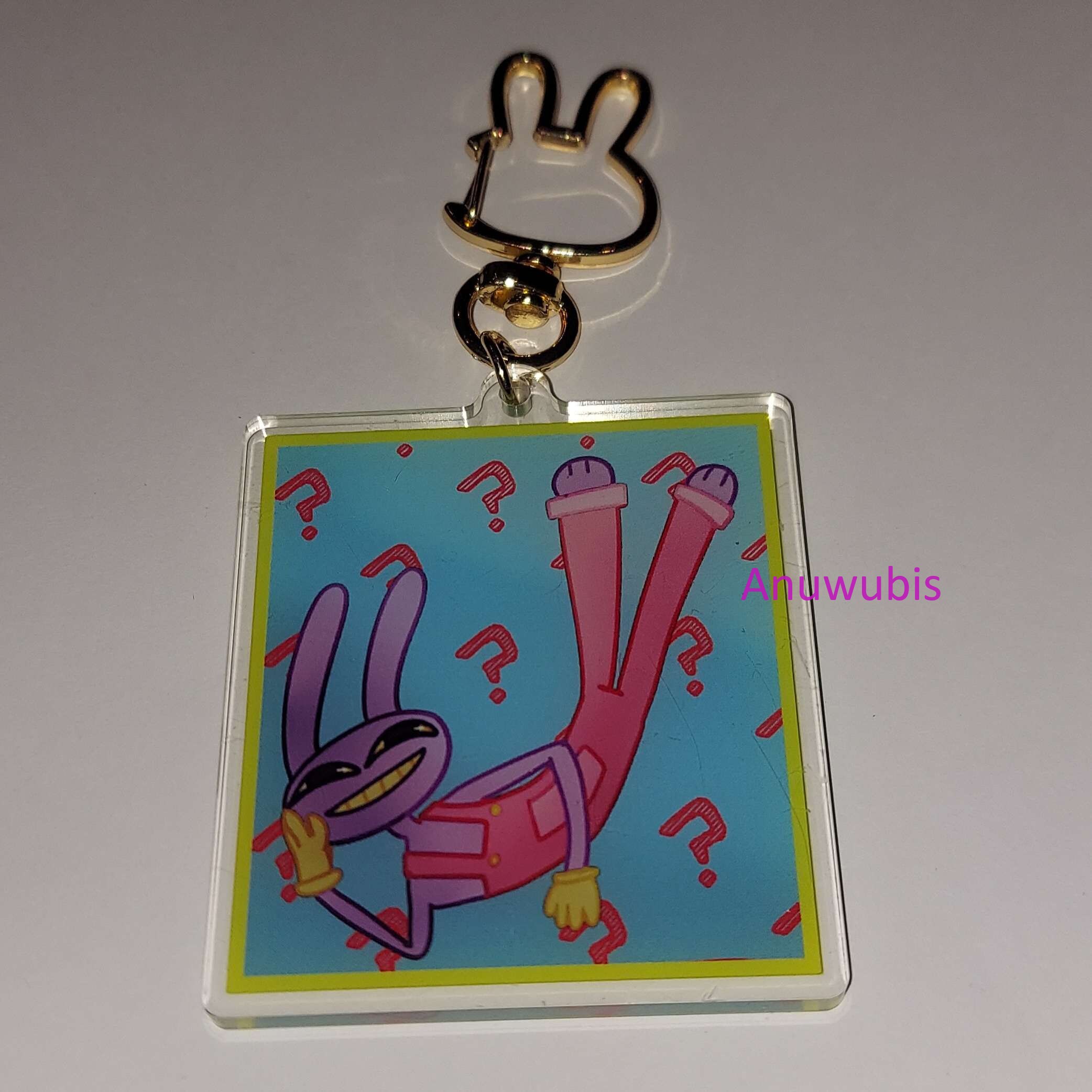 Jax the Amazing Digital Circus Keychain Charm - Etsy UK