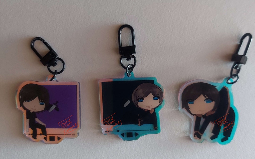 Leon Resident Evil 2 and 4 Keychains - Etsy