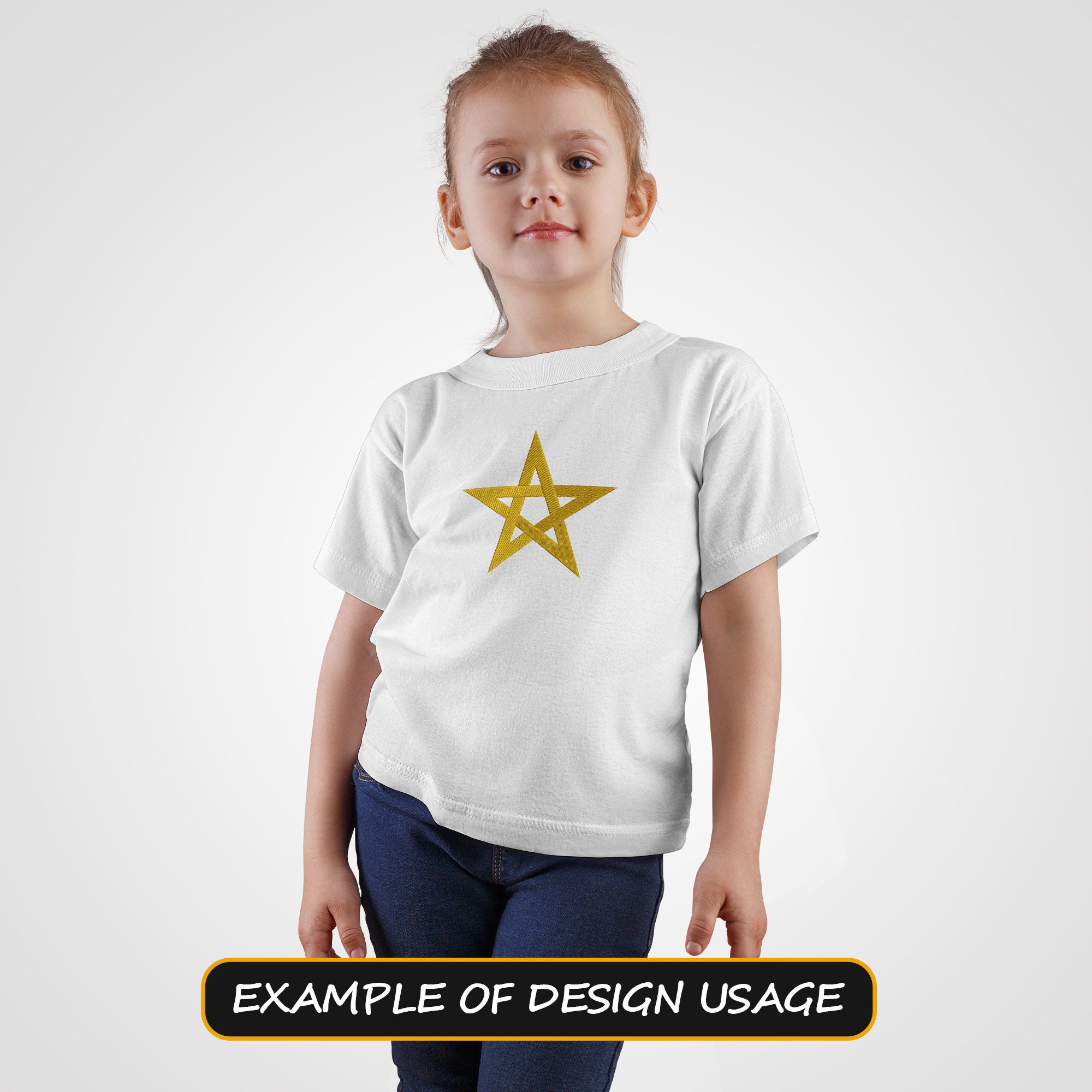 Mini Star Embroidery Design Simple Star Design Instant - Etsy