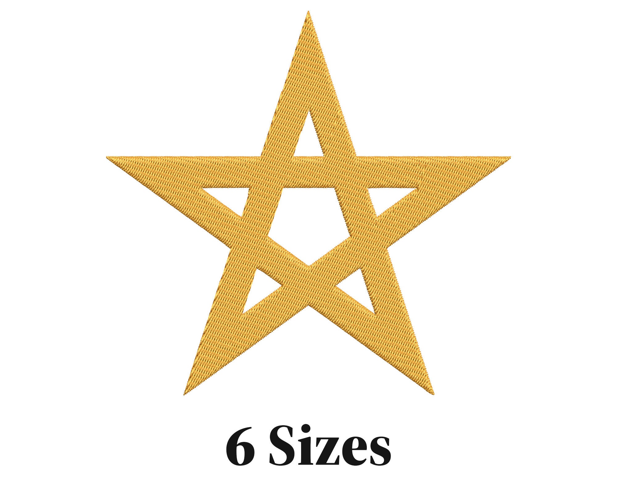 Star Embroidery Design, Embroidery Designs, Stars Machine Embroidery ...