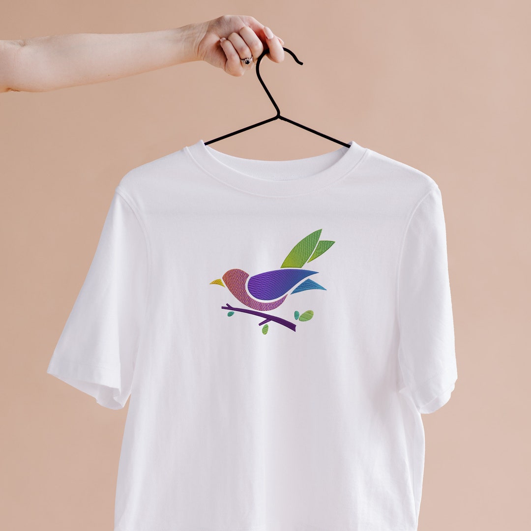 Cute Bird Embroidery Design File Machine Embroidery File Design ...