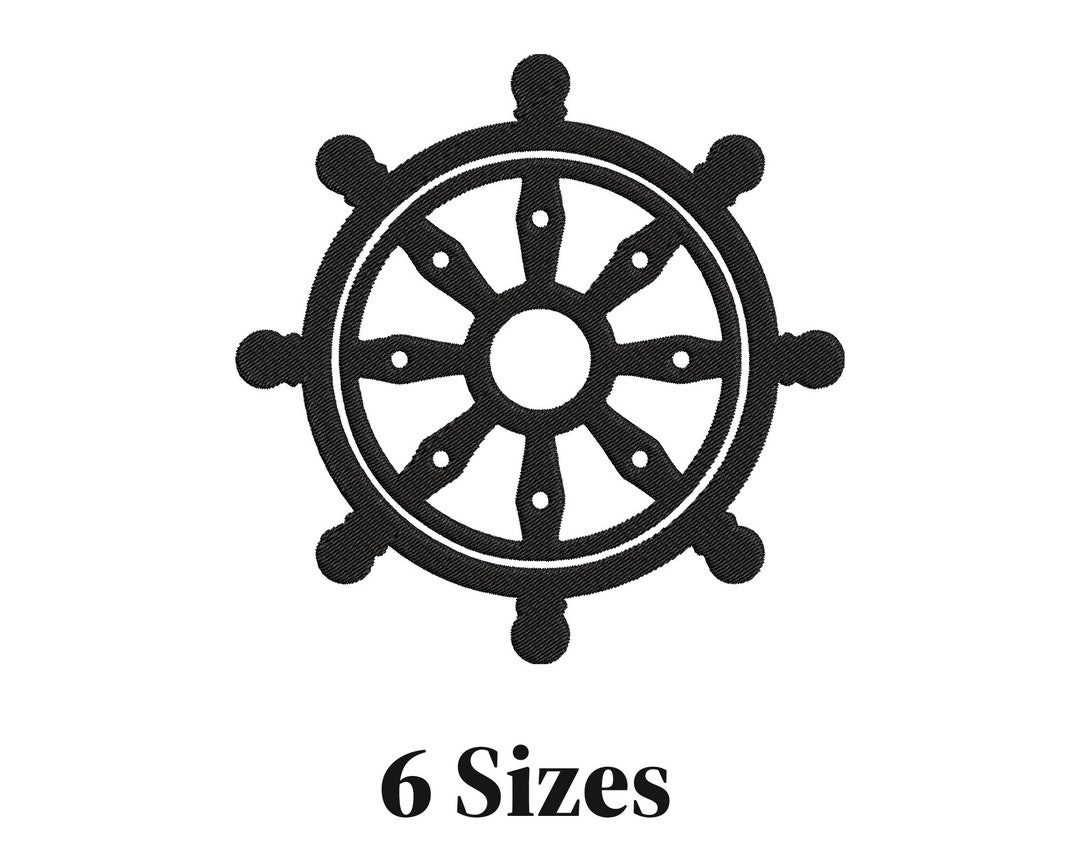 Dharmacakra Symbol Design Ancient Symbols Embroidery Design - Etsy