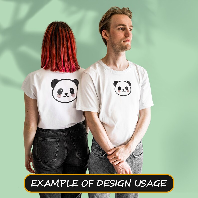 Cute Panda Embroidery Design, Animal Embroidery Design, Machine ...