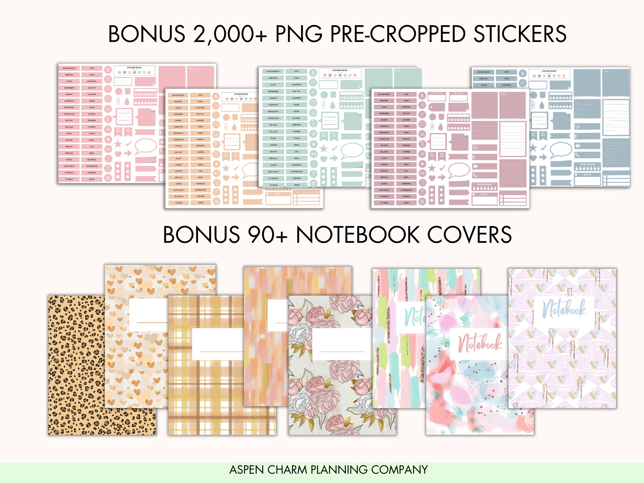 Digital Student Notebook Goodnotes Notability Notebook With 12 Tab ...