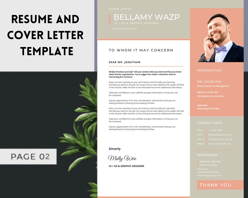 Professional Creative Resume Template | Professional Resume Template ...