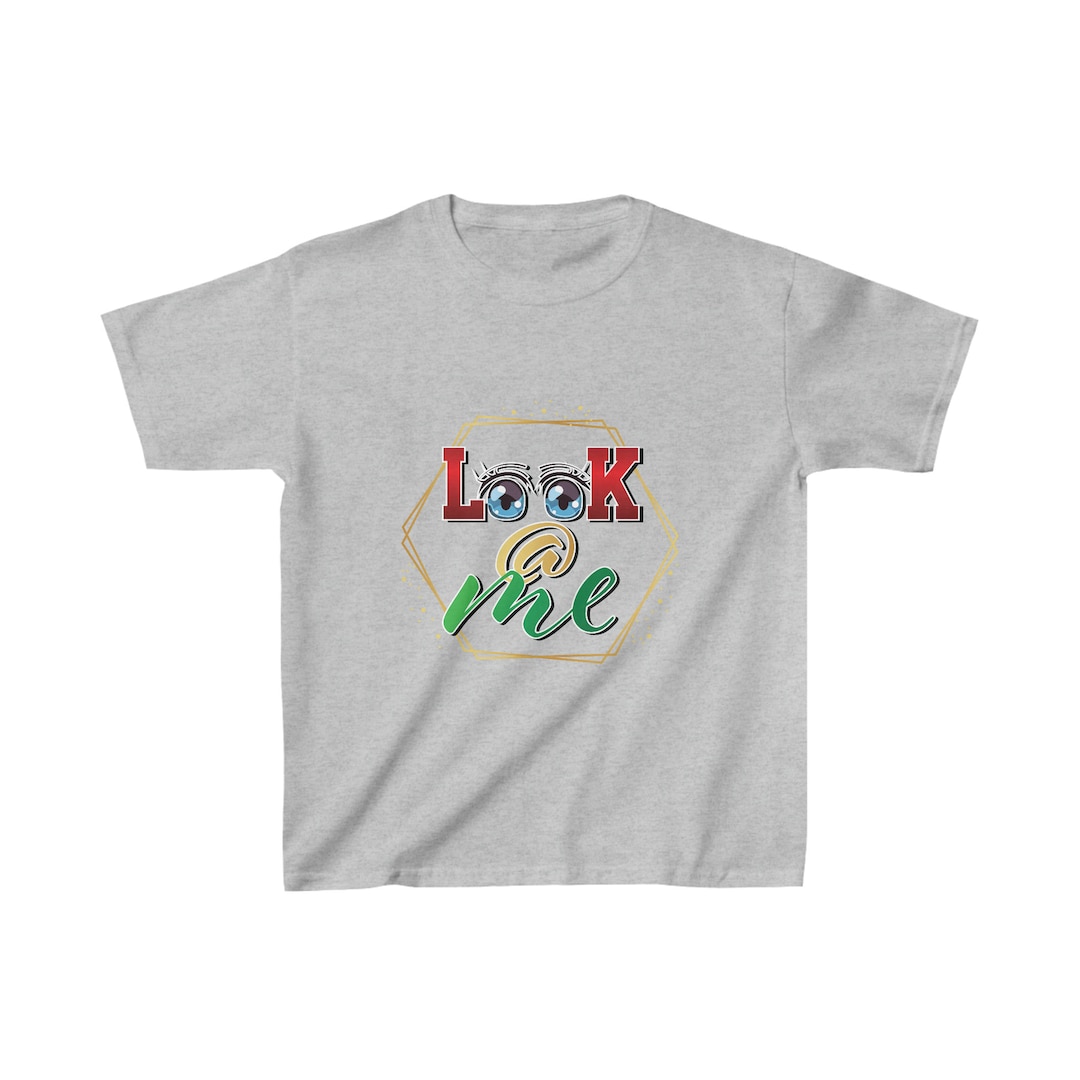 Kids Look Me Watch Me Look Attention - Etsy