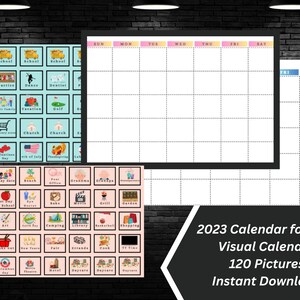 2023 Calendar, Calendar Template, Instant Download, 2023 Planner ...