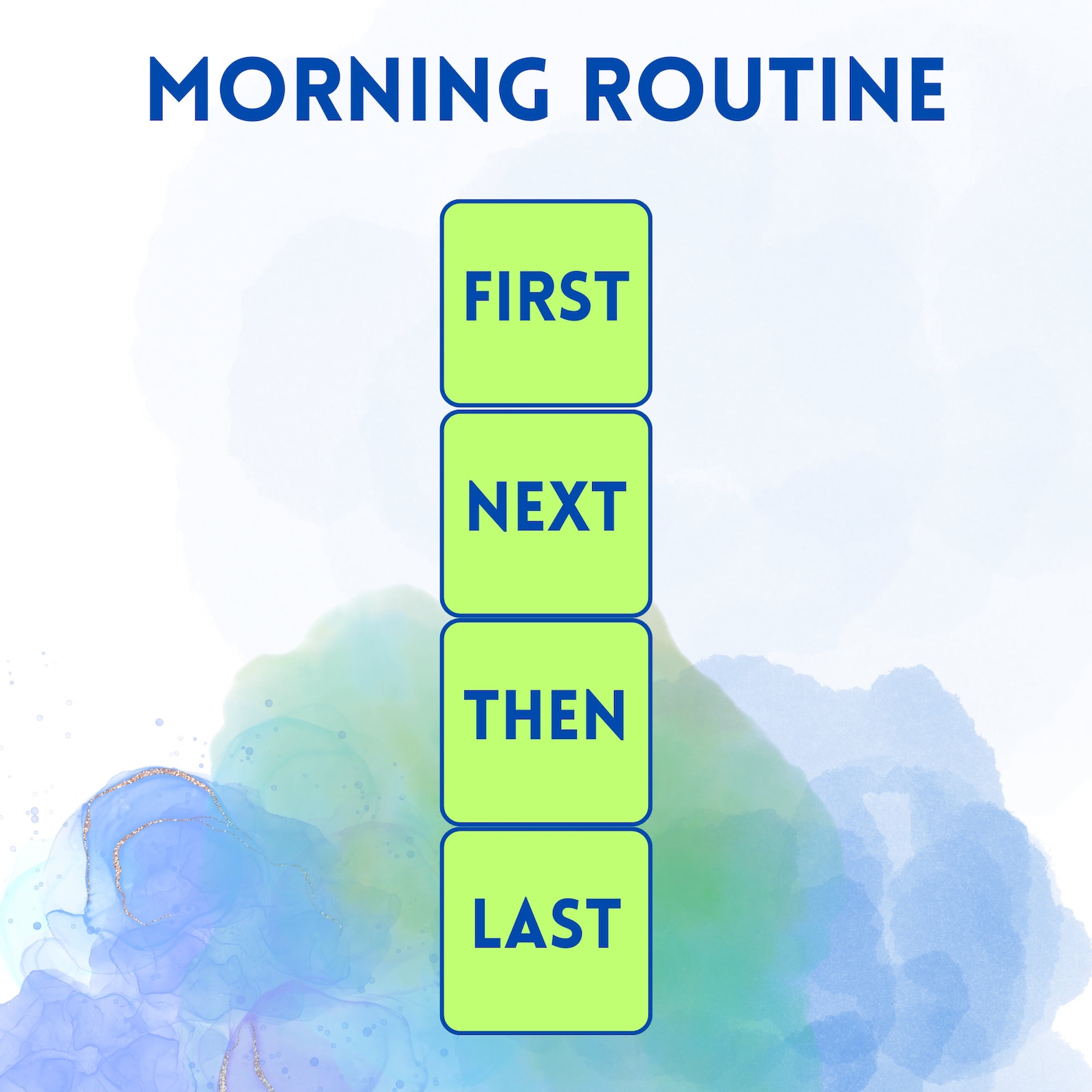 Printable Visual Schedule for Autism, Visual Schedule for Students ...