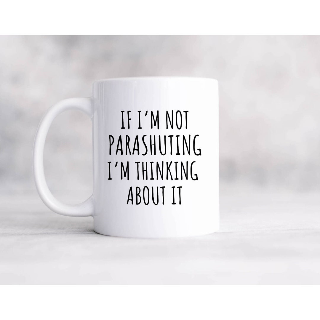 Parachute, Skydiving, Skydiving Gift, Parachuter Gift, Skydiver ...