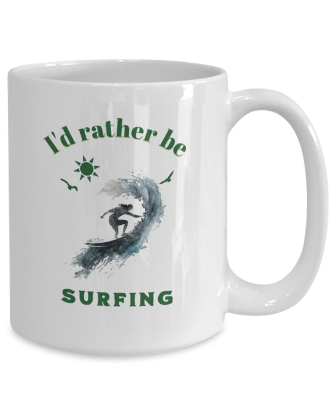 Surfer Mug, Surfer Gifts, Surfer Girl, Surfing Coffee Cup, Surfing ...