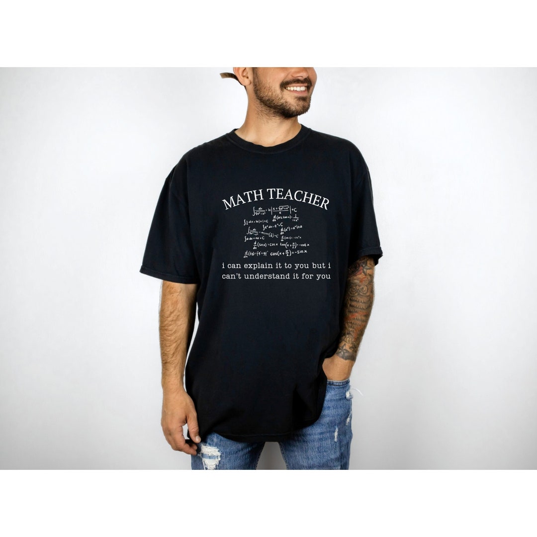 Math Teacher Shirt, Math Gifts, Math Teacher Gift, Math Shirt, Women in ...