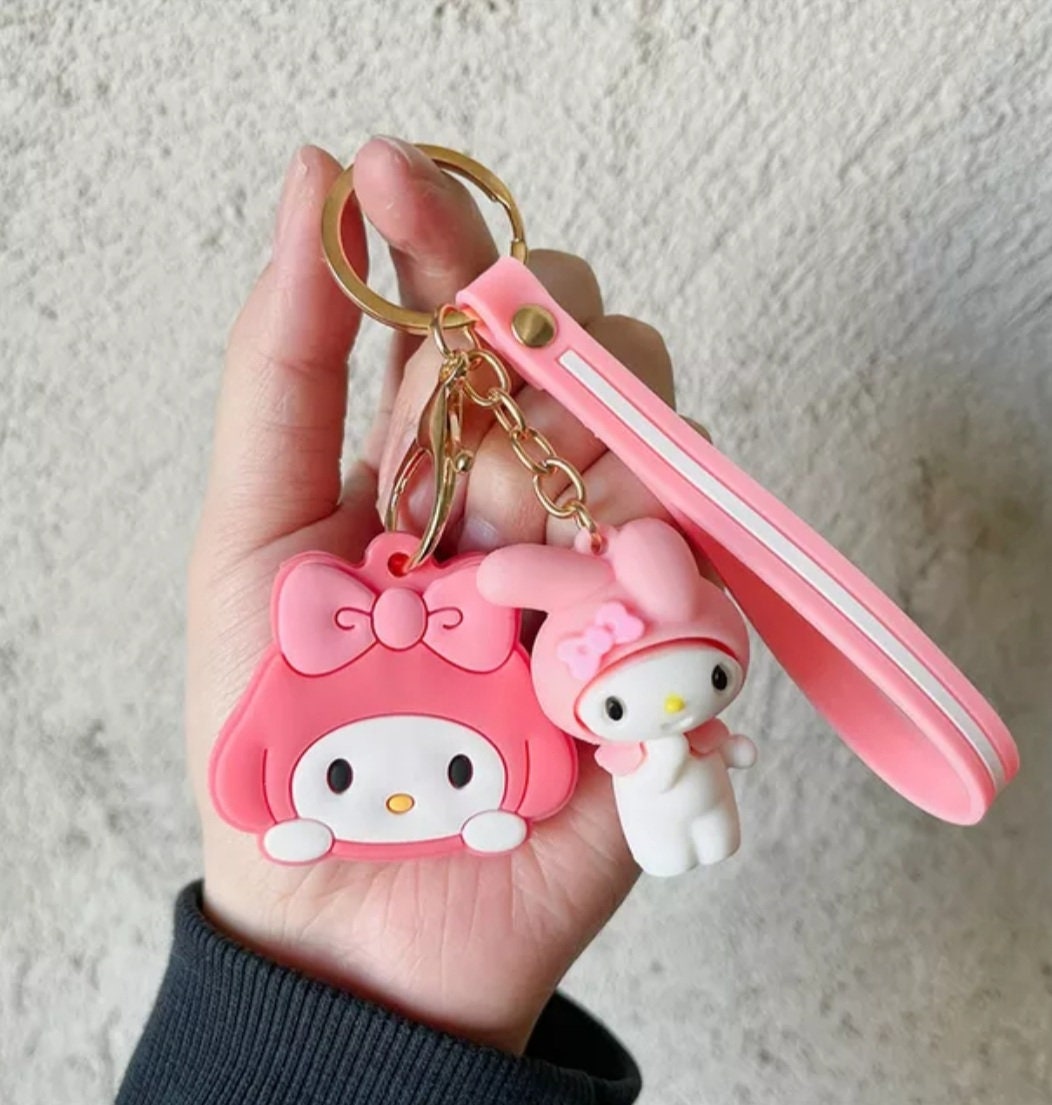 Kuromi Keychain New Kawaii Sanrio Keychain Cute Key Pendant - Etsy