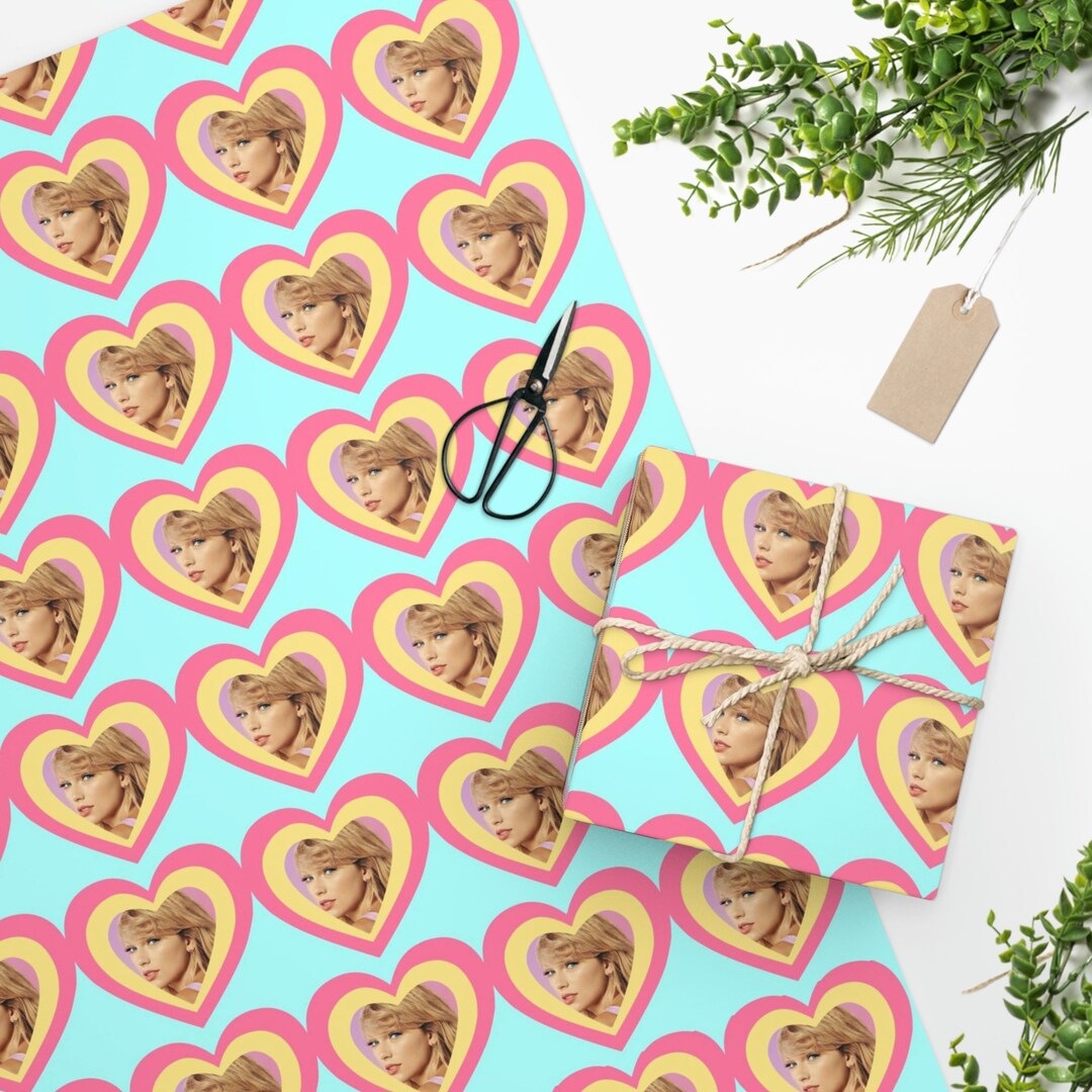 Taylor Swift Inspired Wrapping Paper - Etsy