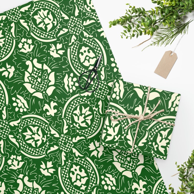 Preppy Grand Millennial Aesthetic Wrapping Custom Gift - Etsy