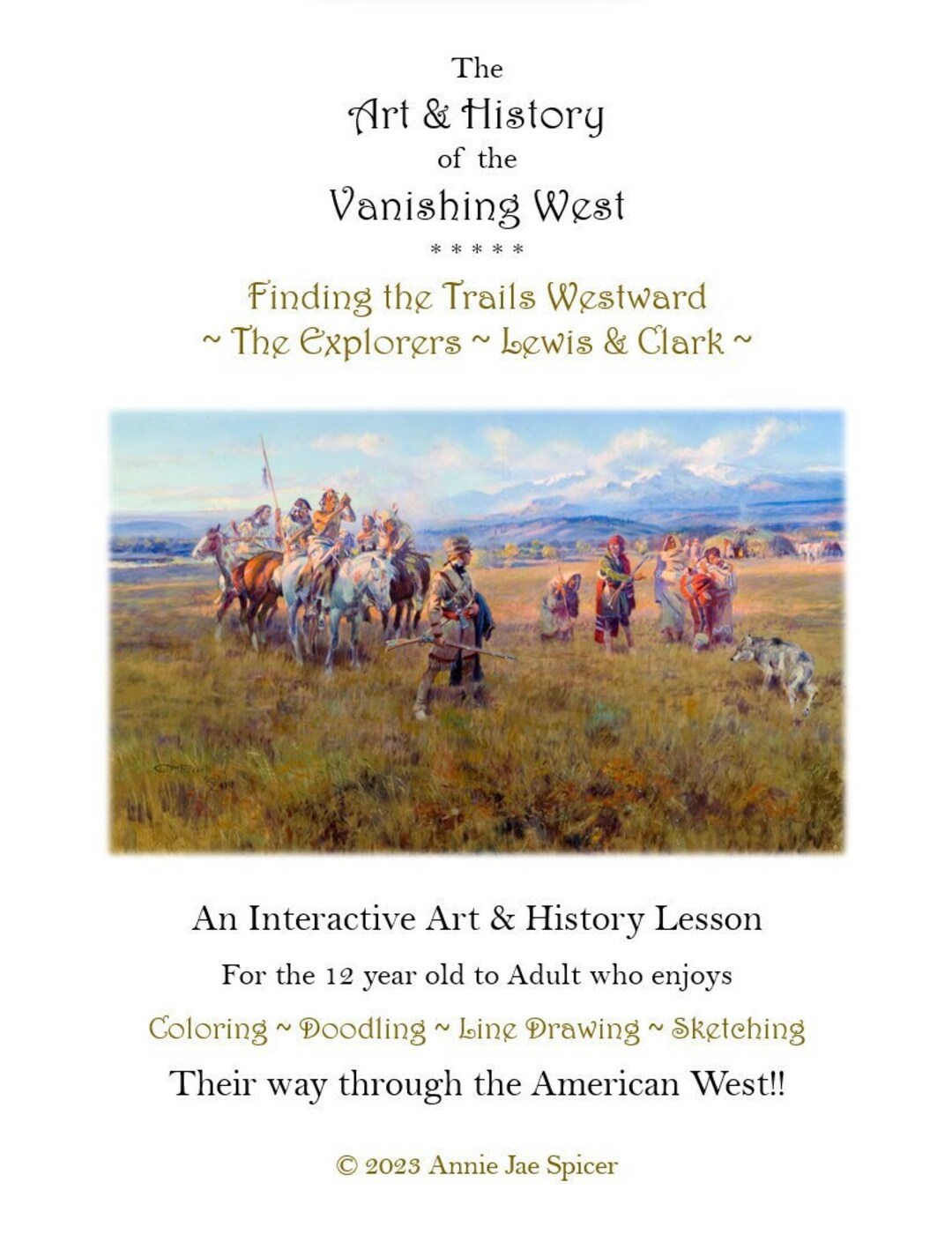 Lewis and Clark - the Explorers - Interactive Educational Printable ...