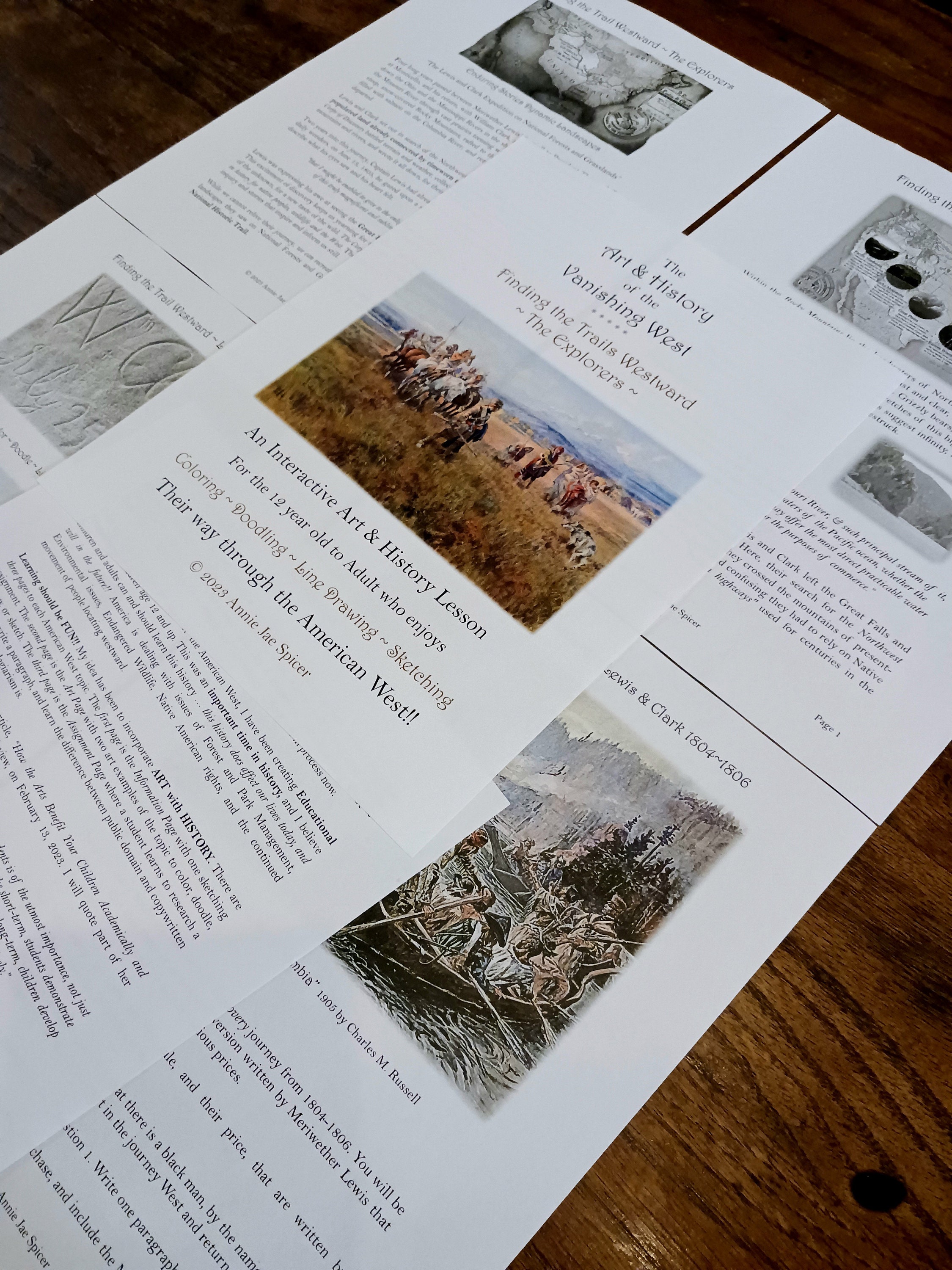 Lewis and Clark - the Explorers - Interactive Educational Printable ...