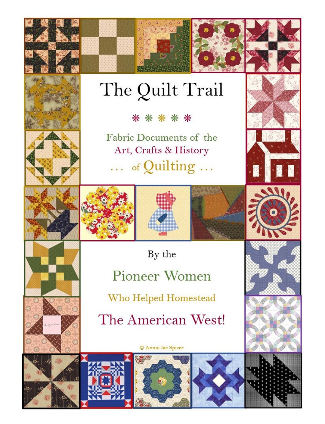 The Quilt Trail - Fabric Documents of the Arts Crafts and History of ...