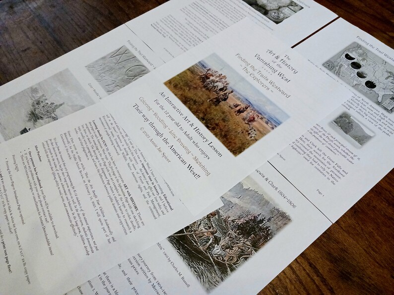 Lewis and Clark - the Explorers - Interactive Educational Printable ...
