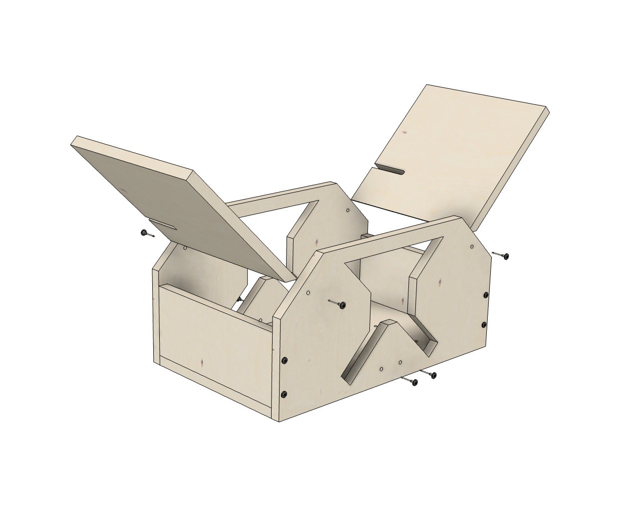 Table Saw Sled for Cutting Box Miter Joints - Design Plan - Etsy