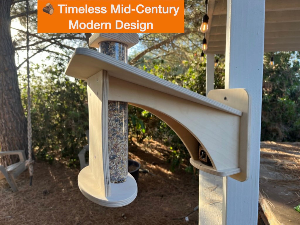 DIY Bird Feeder Plans With Camera Mount | Easy-to-follow Wildlife ...