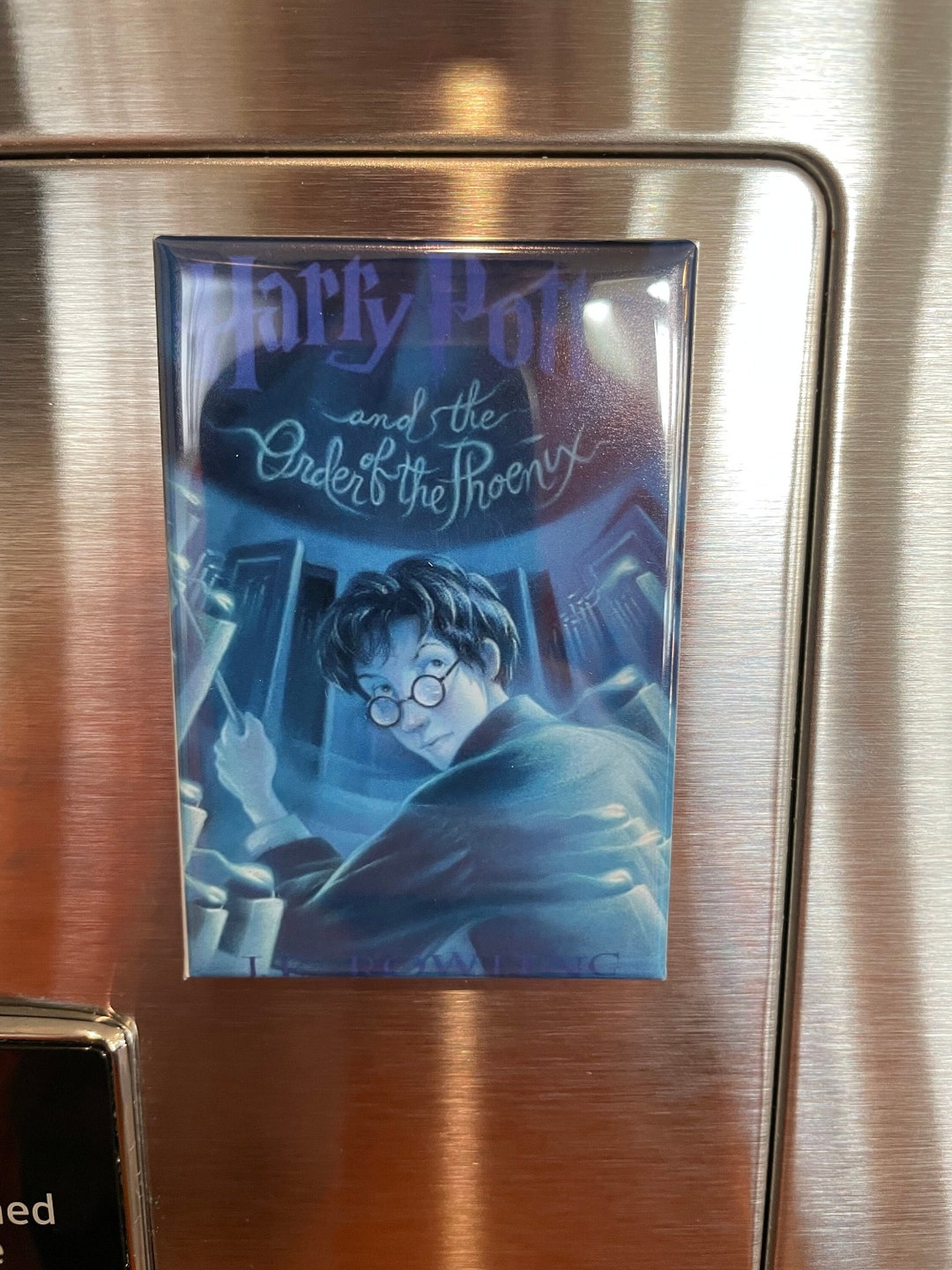 Gift for Book Lovers - Refrigerator Magnets - HP Book 5 - Book Magnets ...