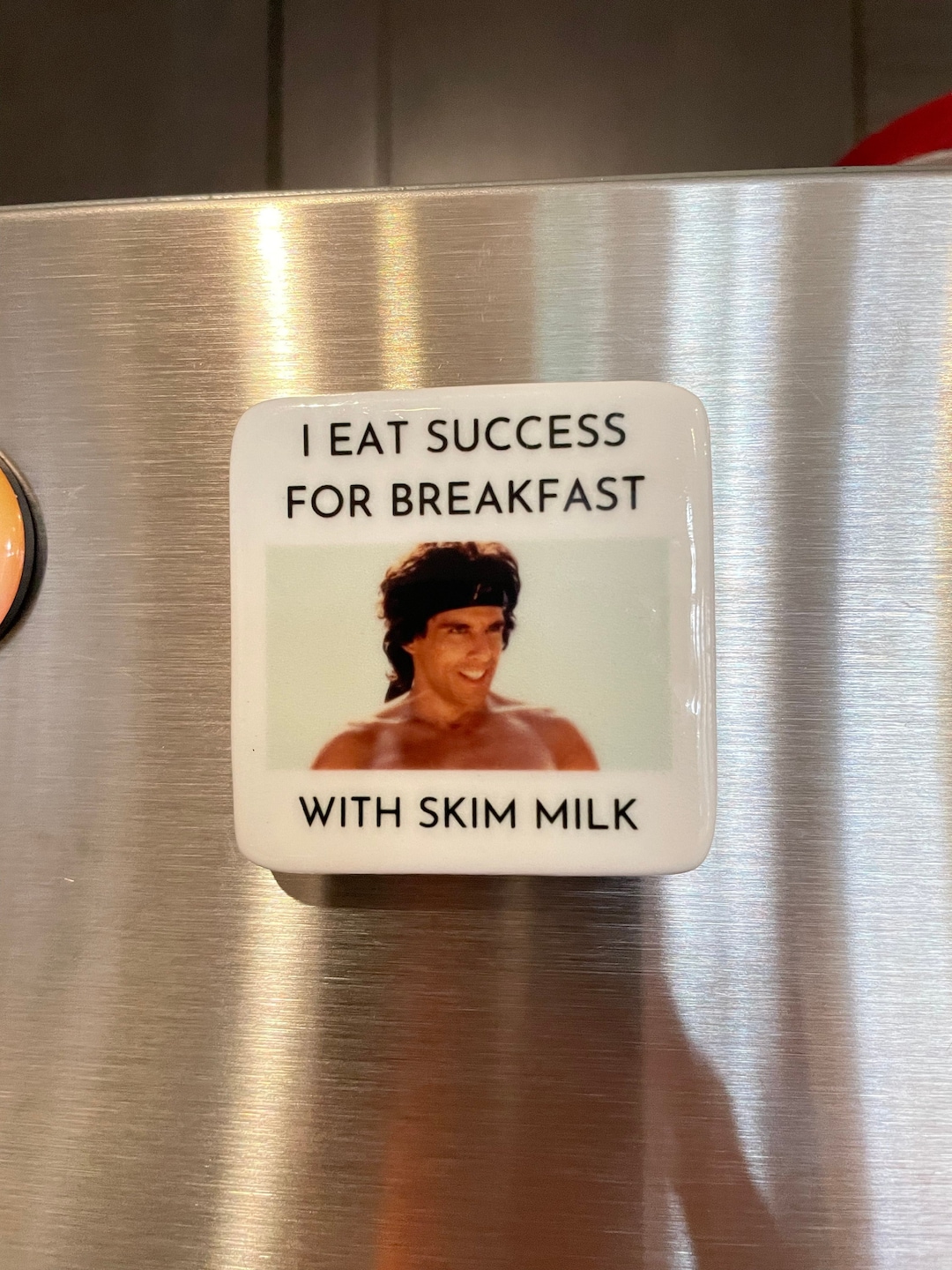 Heavyweights Magnet I Eat Success for Breakfast Funny Fridge Magnets ...
