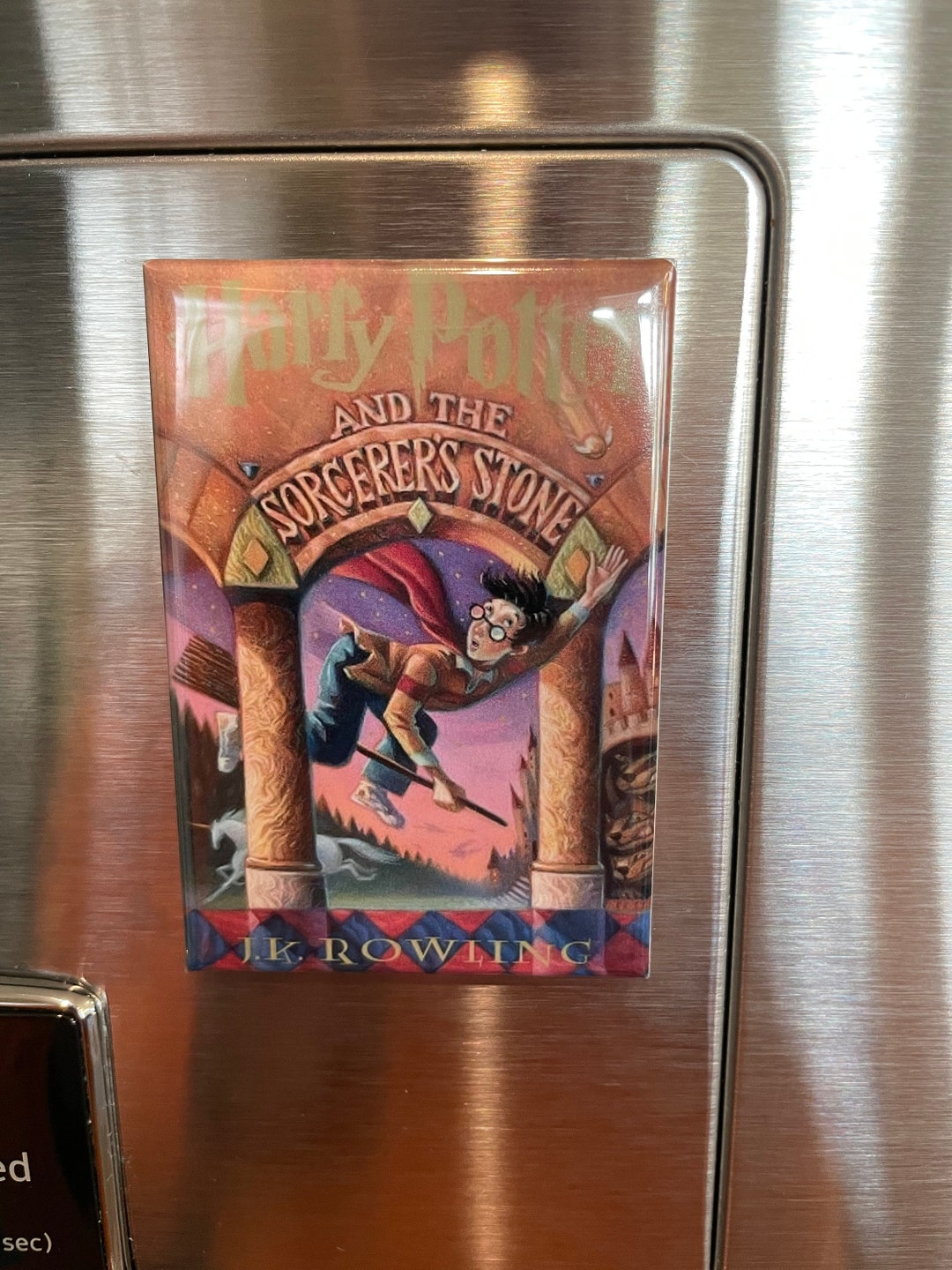 Book Magnet - Book Cover Magnets - HP Book 1 - Book Lover's Gift - Gift ...