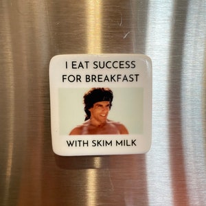 Heavyweights Magnet I Eat Success for Breakfast Funny Fridge Magnets ...